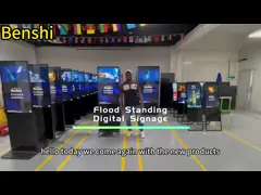 43 Inch Indoor Touch Screen Kiosk Totem USB Wifi Lcd Digital Signage Display