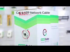 4 pares de 24awg los 305m de la caja de UTP FTP Lan CAT 6 del cable de la red