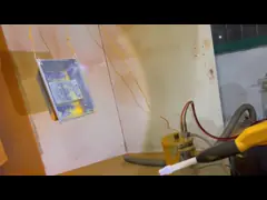Powder spraying operation-1
