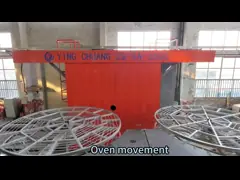 Manufacturing Plant Rotary Moulding Machine With High Temperature Compatibility
