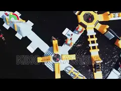オーダーメイド フローティング アクアパーク ウォーター アミューズメントパーク 充気式ウォーターパーク 設備