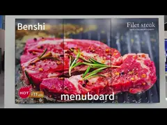video wall menu board