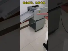 자동 종이 크리싱 및 구멍을 뚫는 기계 디지털 전기 종이 크리싱 기계