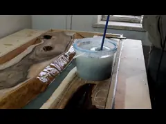 China Woodworking UV Resistant Epoxy River Table High Gloss Resin Impact Resistance for sale