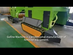 Organic Waste Composting Machine for Powder Fertilizer Production