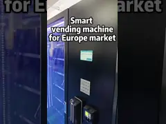 Автомат для продажи закусок с клавиатурой для рынка Европы