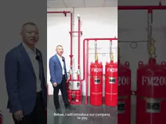 China FM200 Fire Suppression System: Data Centers, Server Rooms, Control Rooms, Museums, Laboratories for sale
