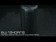 China Ozzie Bluetooth Portable Speaker With LED Lights IPX7 Waterproof TWS for sale