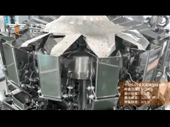 China Automatic Frozen Food Weighing Digital Scales Multihead 14 Heads Multihead Weigher for sale