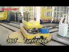 40t Industrial Electric Mold Transport Trolley With Drive