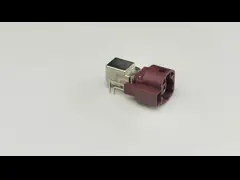 FAKRA HSDコネクタ PCBマウント 4+2 コンタクトピンコネクタ 車用ラジオ