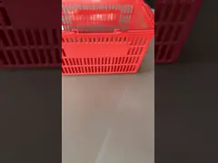 Plastic Shopping Basket PP For Supermarket