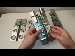 China Galvanized Steel Wooden Box Connector Metal Hinge Foldable Crate 220mm Hinge Hardwares for sale