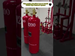 China Protect Your Property With FM200 Pipe Network System For Effective Fire Suppression for sale