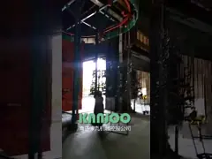 hook through type shot blasting machine