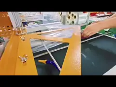 China Transparent Thermal PVC Shrink Wrap Film Centerfold PVC Shrink Packaging Film Roll for sale