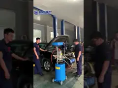 China AA4C  80L Tank Collect Oil Machine  Auto Car Waste Oil Drainer  Oil Exchanger  AA-3197B for sale