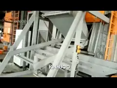 GN series shot blasting mahcine loading process