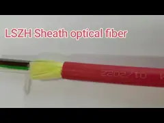 Factory Price Bulk lszh jacket self-supporting fiber cable Single Mode 1000m fiber optic cable