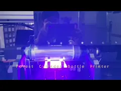 China Aluminum Cans Print Machine Bottle UV Printer Cosmetic Bottle Printer Cylinder UV Printer Tin Can UV Printing Machine for sale