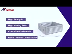 Mo 1 Barco molybdeno molybdeno puro de tamaño personalizado Superficie pulida