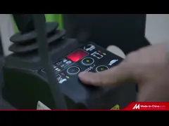 China Self Propelled Electric Scissor Lift 6m 8m 12m  Elevated Work Platform 230kg Automatic Pothole Protection for sale