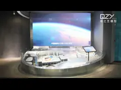 China Aluminum ABS Metal Industrial Scale Models Chinese Academy Of Sciences 1/70 for sale