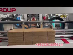 Auto folder gluer machine for carton box making