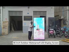 75 100 Inch Indoor Touch Screen Advertising Kiosk CMS Software LCD Displays
