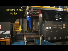 China 443kW Automatic Plastic Pallet Making Machine Extrusion Capacity 50KG Pallet Blow Moulding Machine for sale