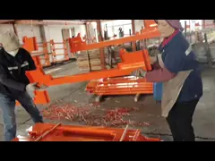 Steel Warehouse Pallet Racks 200kg-4500kg Loading Capacity with Power Coating