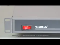 Décodeur IP vidéo avec sortie HDMI 10ch Puissant décodage de mur vidéo 25ch 4K