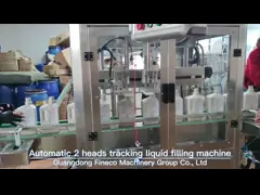 Automatic two heads tracking filling Machine