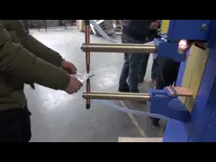 China High Precision Auto Stabilizer Link Housing Automatic Butt Welding Machine Double Head for sale