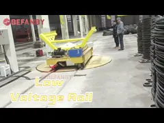 Aluminium Rail Transfer Cart 1 - 300T Load Capacity Industrial Railway Bogie