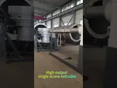 Vacuum Calibration Plastic Pre-Insulated Pipe Plastic HDPE PE Jacket Casing Shell Pipe Extrusion Line