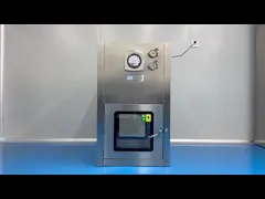 Caja de pase de ducha de aire personalizada M-RCLCDC400 Caja de pase dinámico para radiología