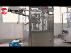 New automatic tube filling sealing machine