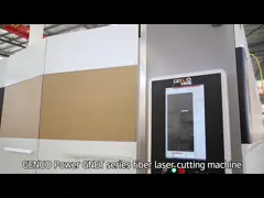 China Power GNET Series Exchange Table Fiber CNC Laser Cutting Machine CNC Fiber Laser for sale