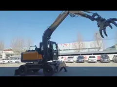 China Wheel Grab loader H9088 log loader sugarcane loader grapple loader for sale