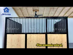 Customize Design Horse Stall Fronts Pine Wood European Stall Fronts