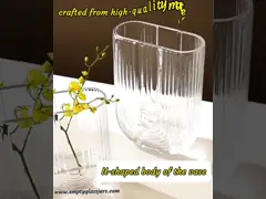 U-shaped Vase