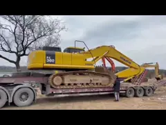 China Used Komatsu PC360-7 Excavator with Hydraulic Valve Japan for sale