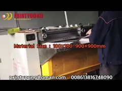 China PRY-1000-2 Semi Automatic U And V Shape Paper Board Grooving Machine for sale