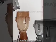 Face-shaped Vase