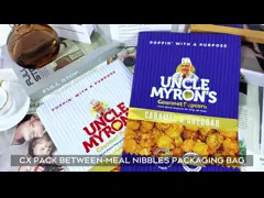 Custom Printed 500g Dried Fruit Packaging Bags Food Grade Three Side Sealed Plastic