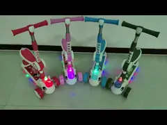 China 3 Wheel Scooters For Kids Kick Scooter For Toddlers 3-6 Years Old Boys And Girls Scooter With Light Up Wheels for sale