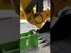 Double Locking Quick Coupler Hitch Hydraulic Excavator Bucket Quick Coupler