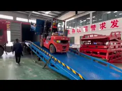 Used Mobile Container Load Ramp Manual Hydraulic Lift Table with Motor Gear Mobile Boarding Bridge F