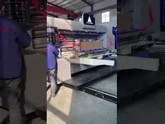 JLB Automatic Econoimic speed flexo printer slotter die cutter stacker machine